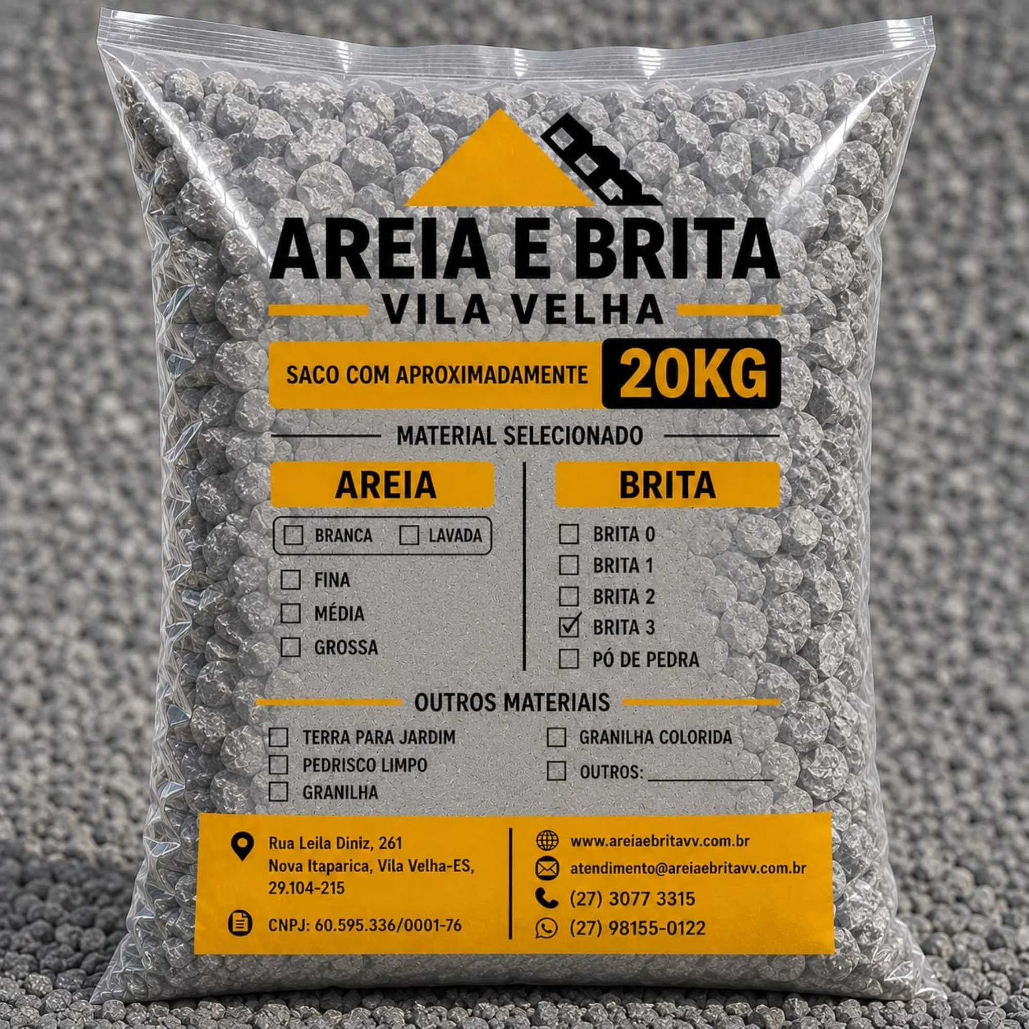 Areia e Brita Vila Velha